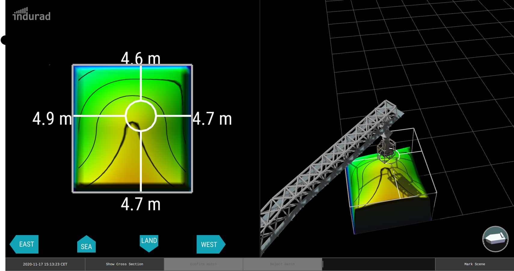 iShiploader - indurad - 3D Radar Machine Vision